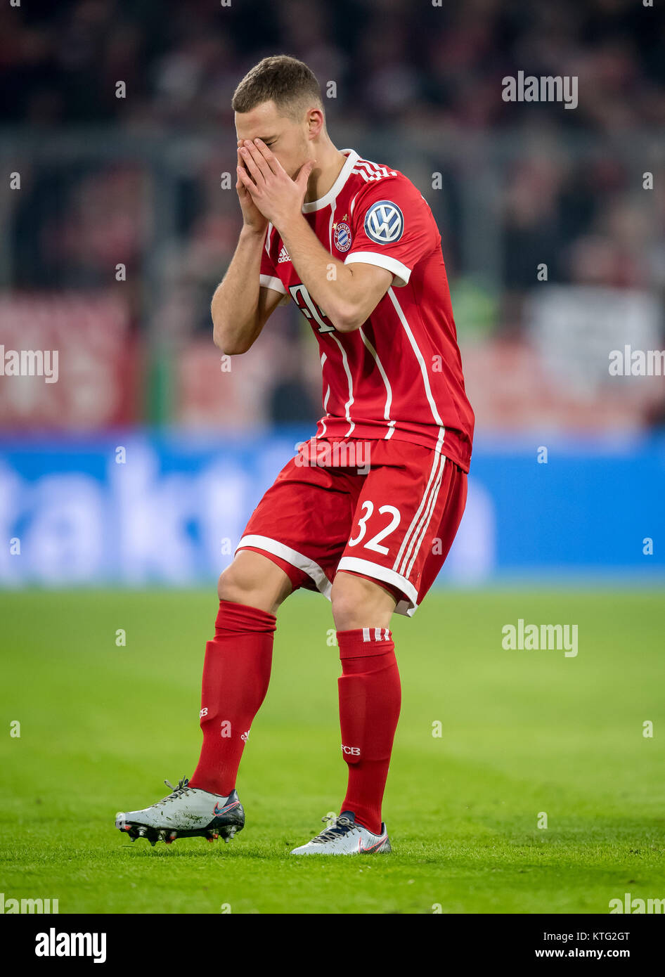 Munich, Germany. 20th Dec, 2017. Munich's Joshua Kimmich pictured ...