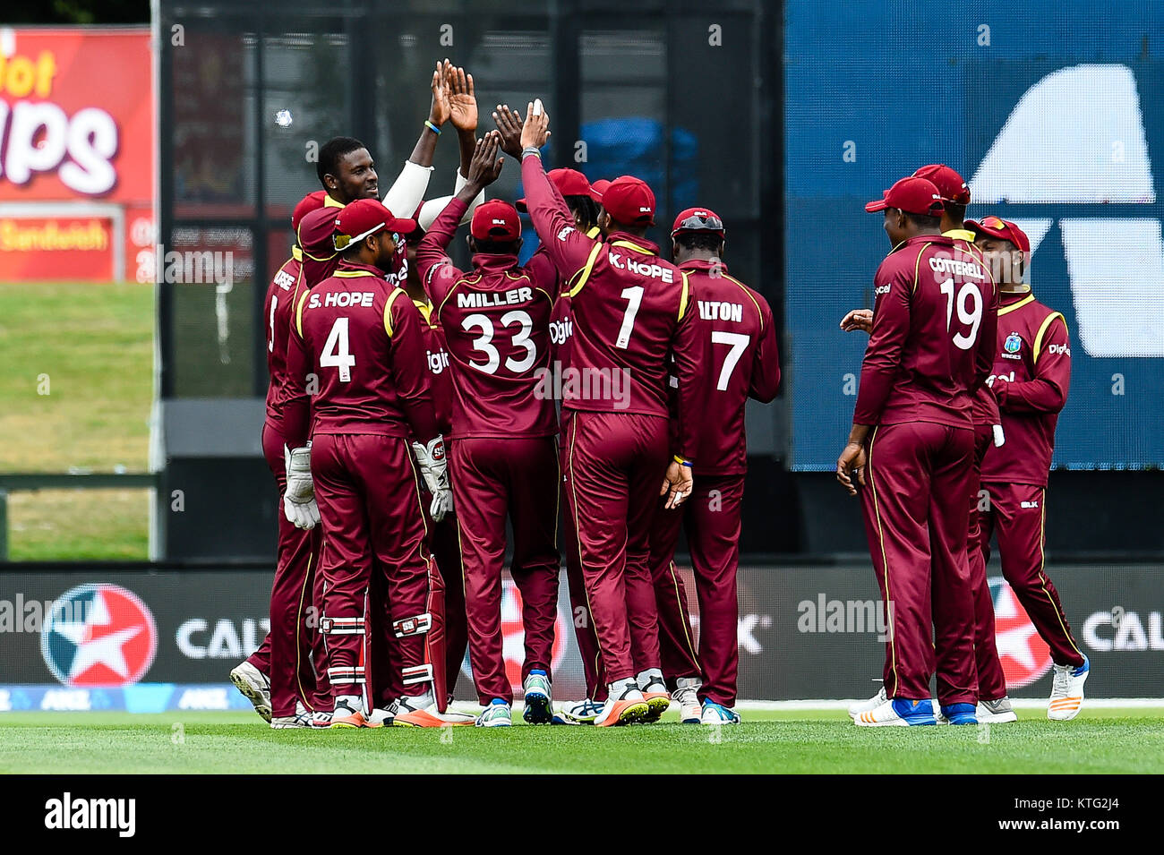 Hagley Oval, Christchurch, New Zealand. 26th Dec, 2017. International ...
