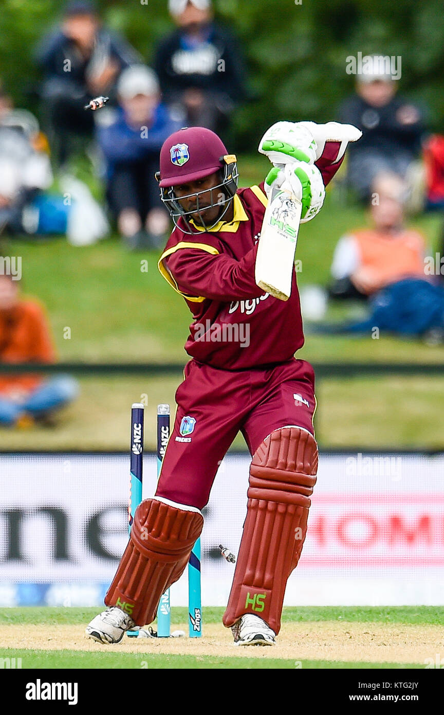 Hagley Oval, Christchurch, New Zealand. 26th Dec, 2017. International ...