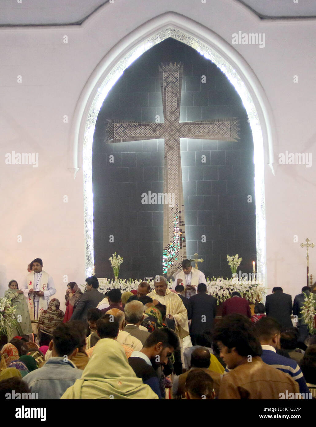 Christian people are offering special services at St. John's Cathedral ...