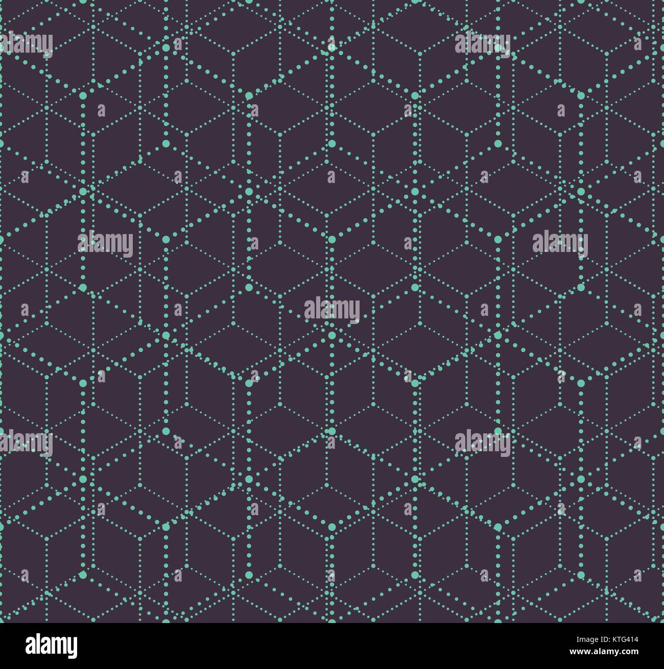 Background image of seamless dotted 3D square repeat pattern Stock ...