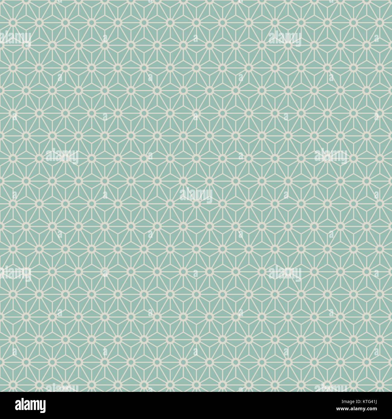 Seamless background image of Japanese style geometry flower pattern ...