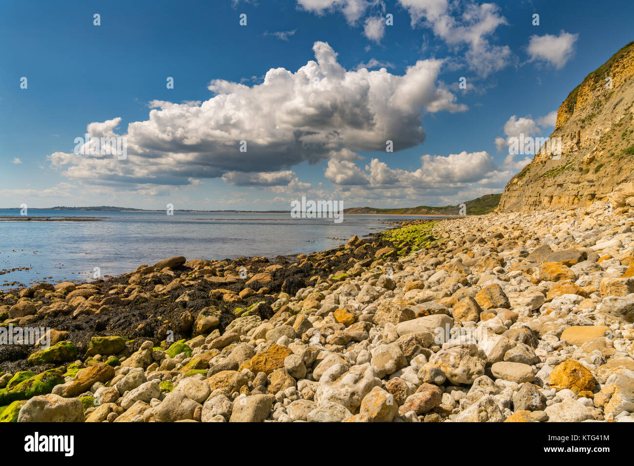 Clouds over Osmington Bay, Osmington Mills near Weymouth, Jurassic ...