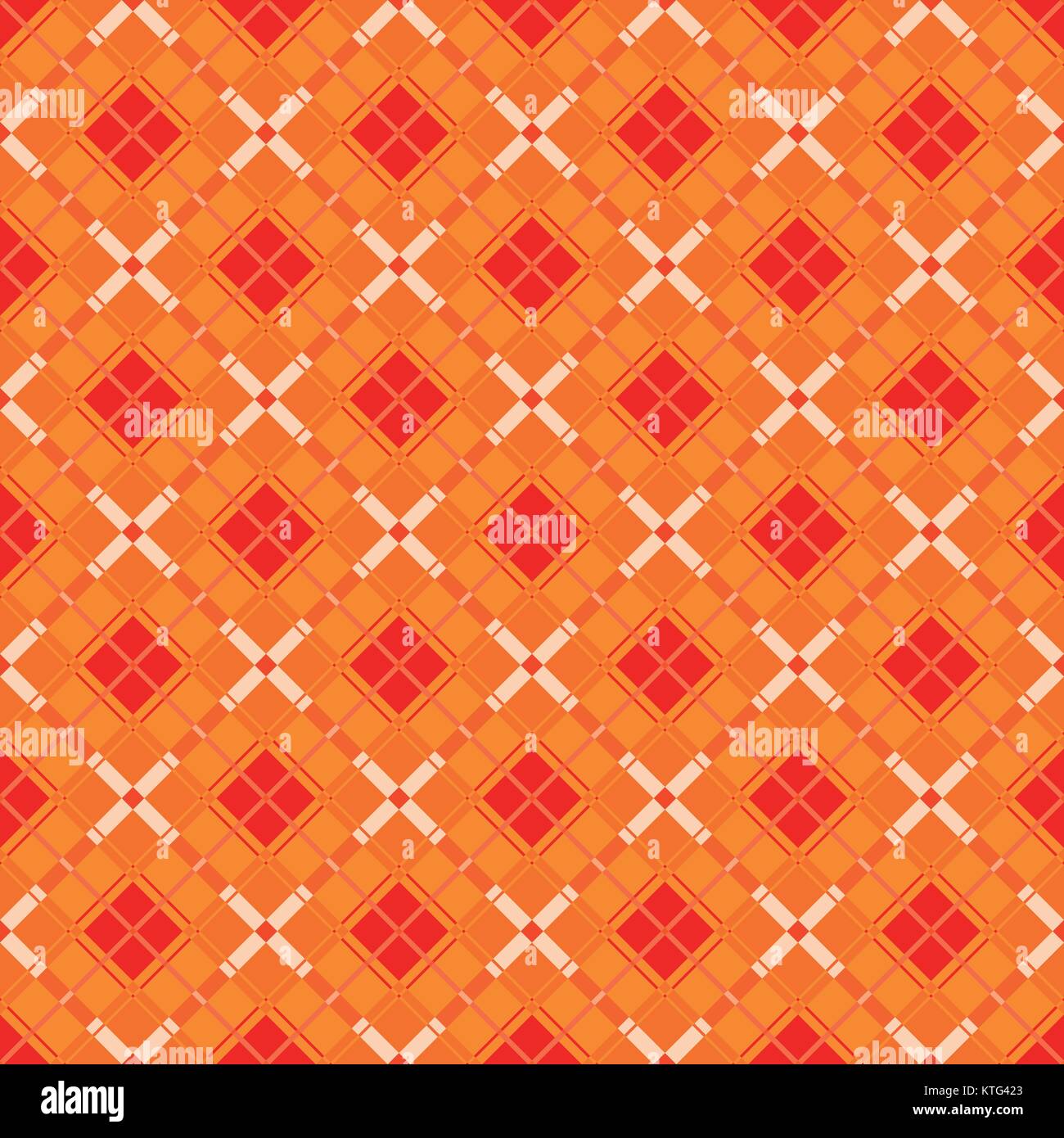 Seamless background image of red diamond check geometry pattern Stock ...