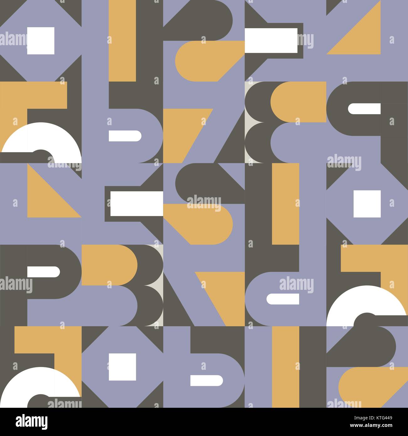 Background image of vintage style geometry numbers pattern collage ...