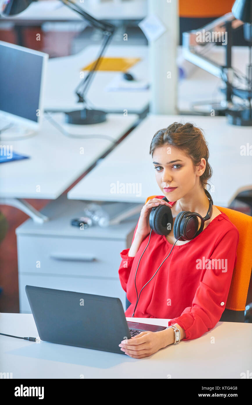 Startup business people group working everyday job at modern coworking ...
