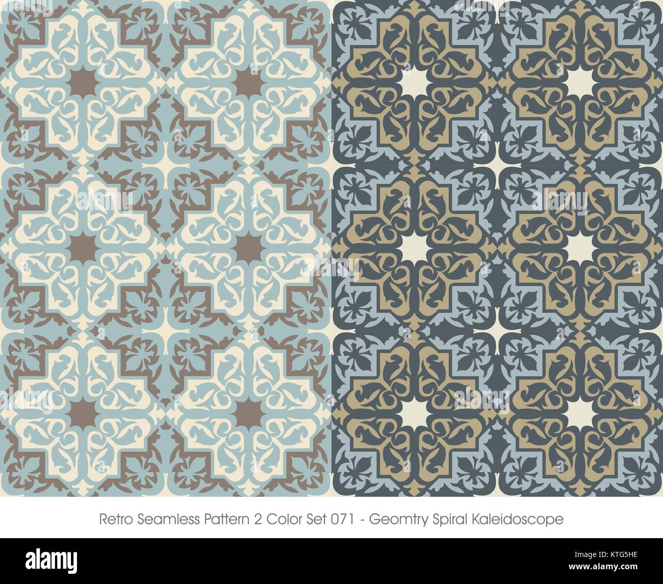 Spiral kaleidoscope Stock Vector Images - Alamy