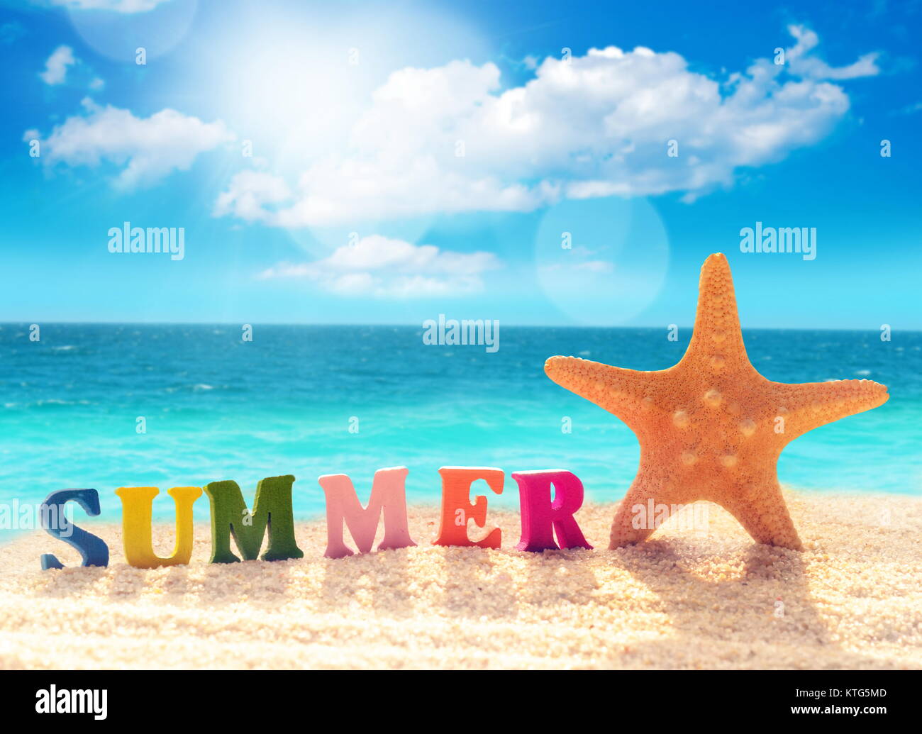 Beach letters hi-res stock photography and images - Alamy