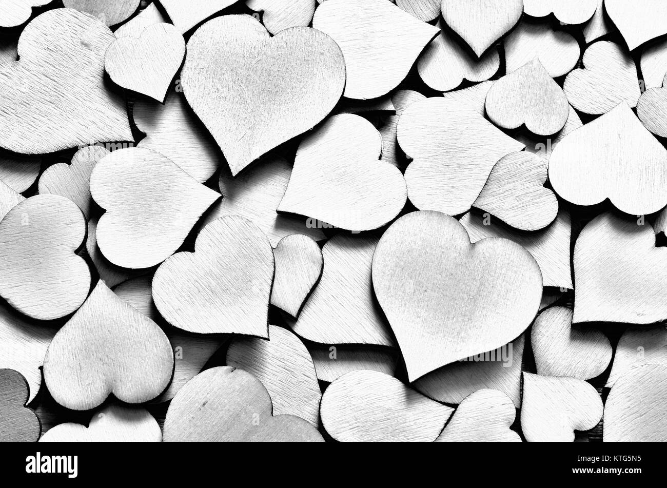 Beautiful heart Black and White Stock Photos & Images - Alamy