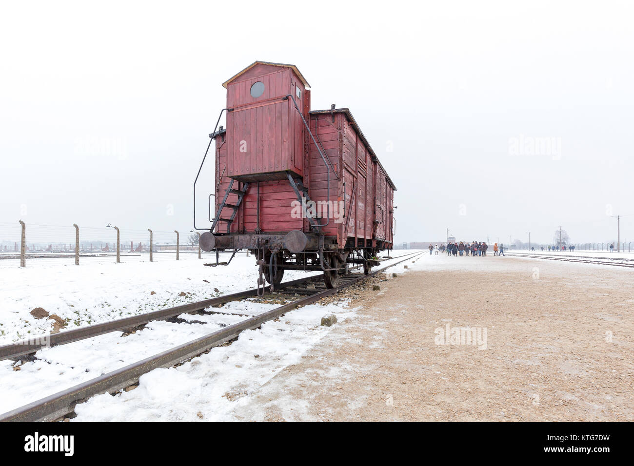Auschwitz train historical hi-res stock photography and images - Alamy