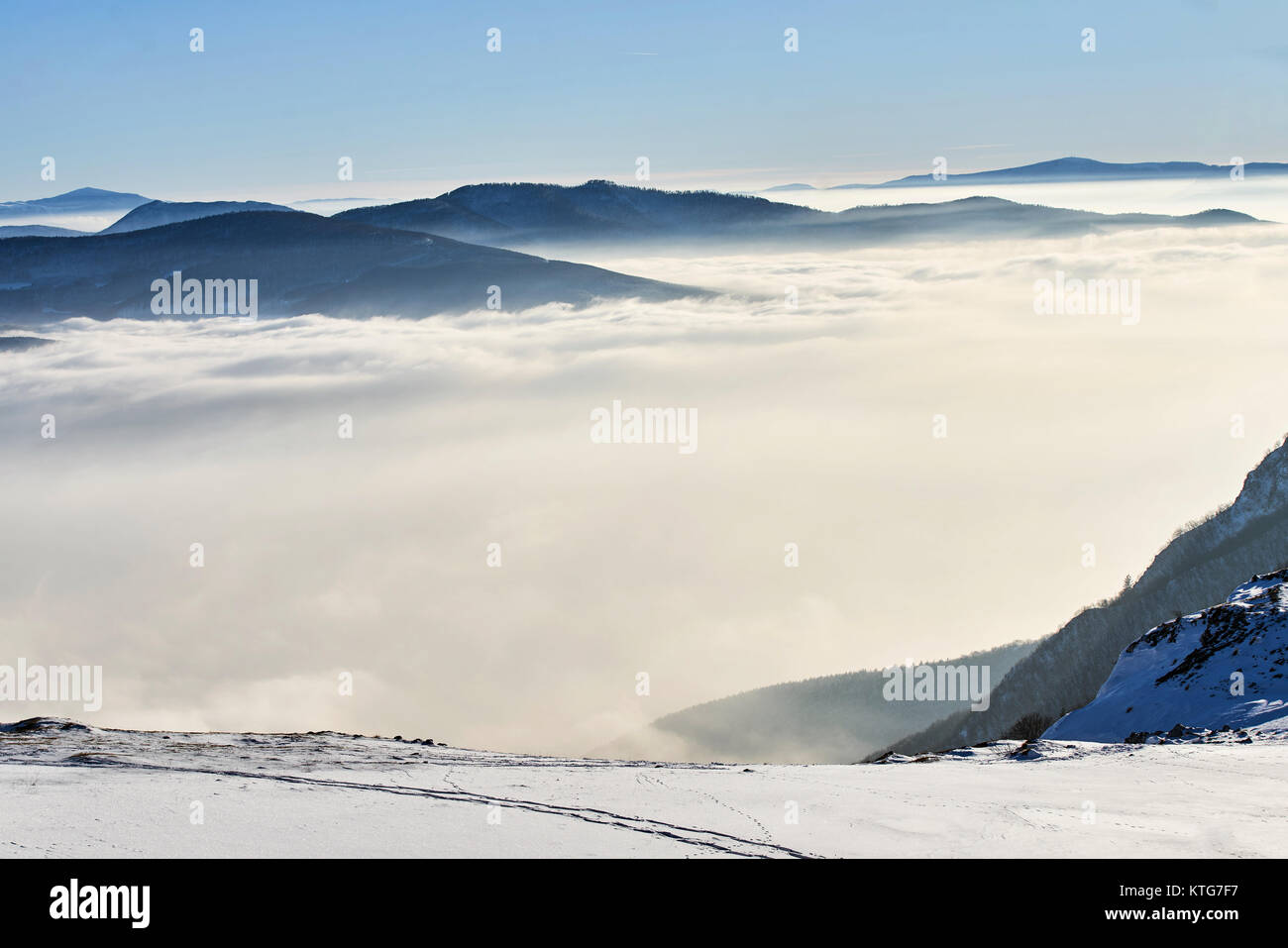 Titlis Mountain Range View From High Resolution Stock Photography and ...