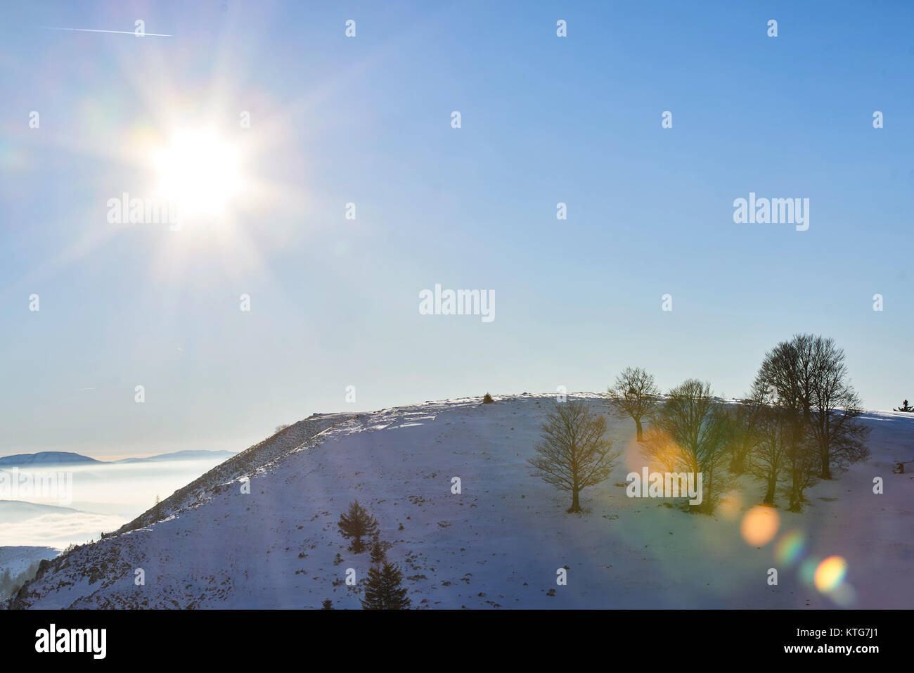 The Alps from the Titlis Peak Stock Photo - Alamy