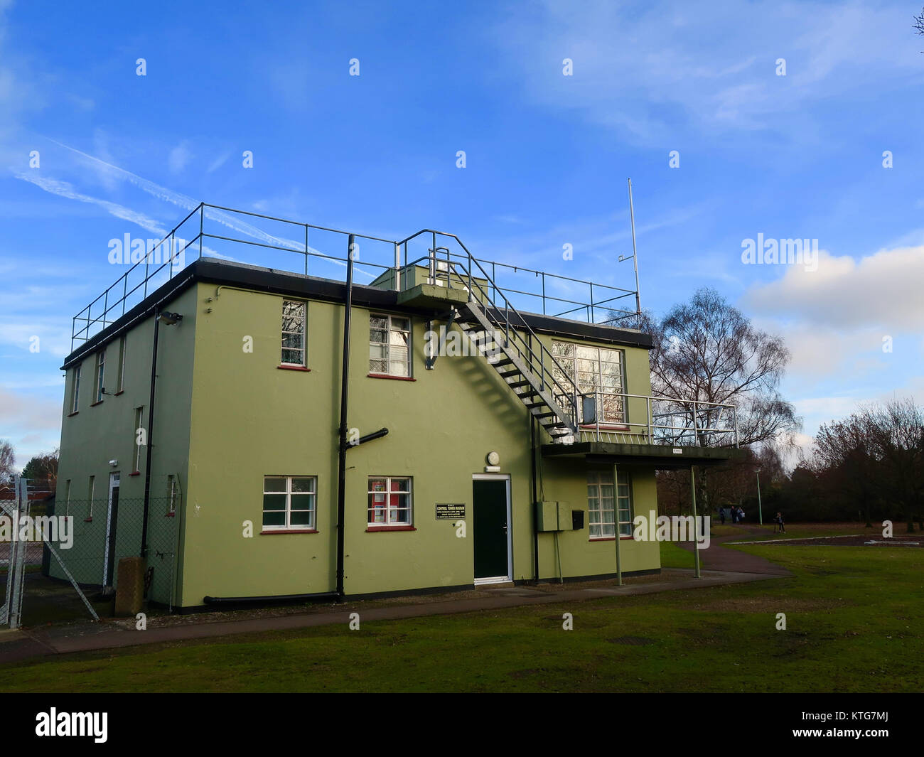 Martlesham Heath RAF control tower. WW2 defence. Now in use as a museum ...