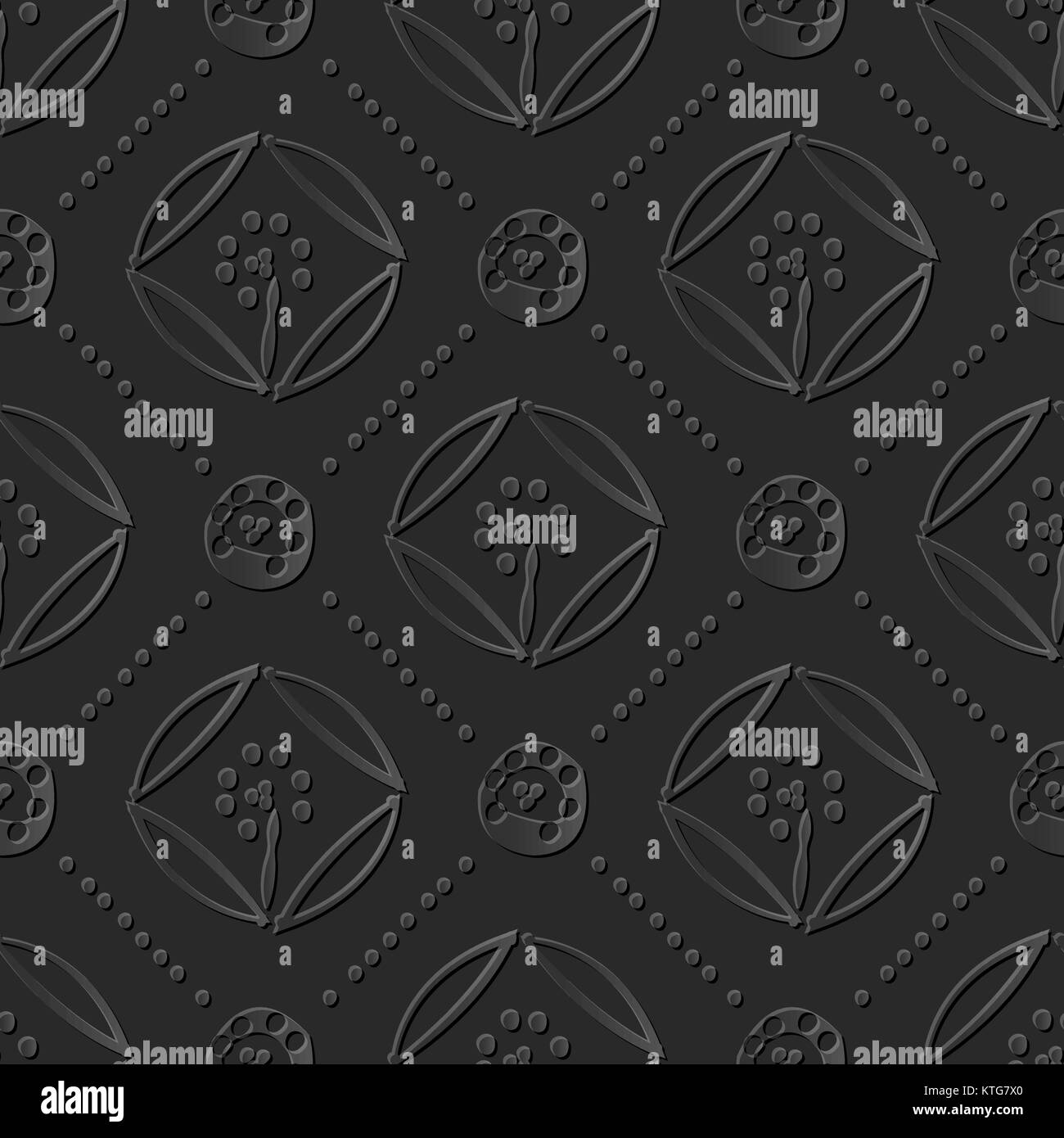 Dot wallpaper cut Black and White Stock Photos & Images - Alamy