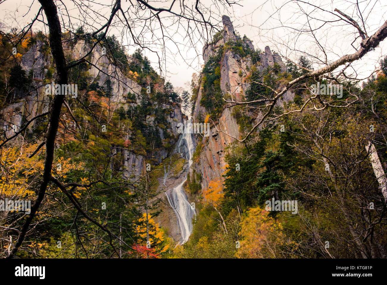 Sounkyo waterfall hi-res stock photography and images - Alamy