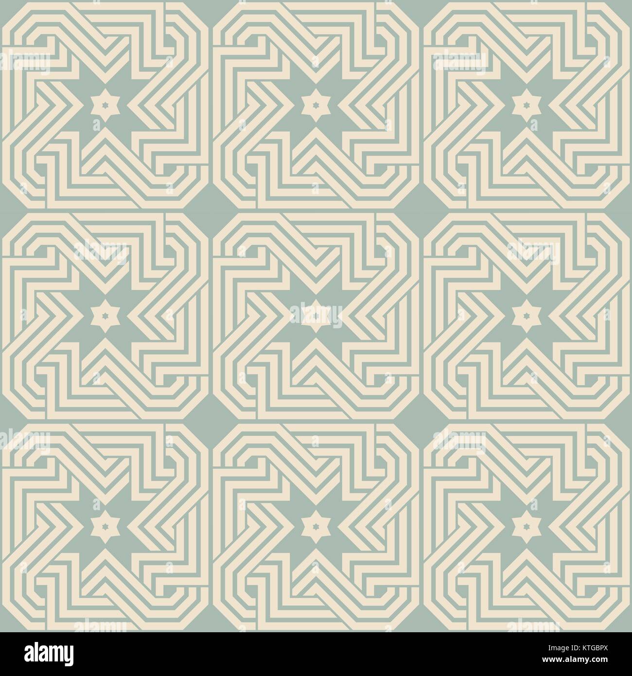 Antique seamless background spiral cross geometry chain frame Stock ...