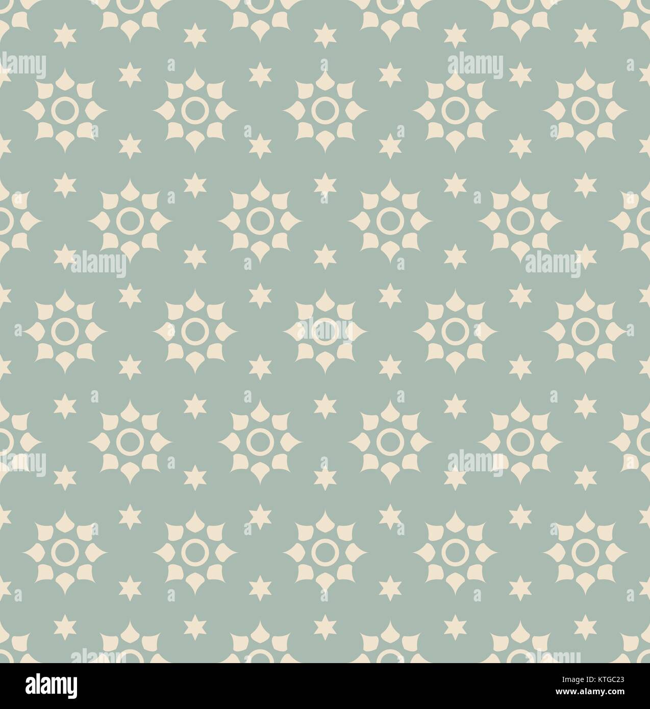 Antique seamless background vintage vermillion star round flower Stock ...