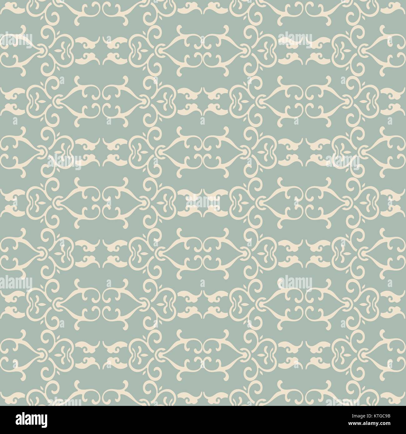 Antique seamless background spiral curve cross chain Stock Vector Image ...