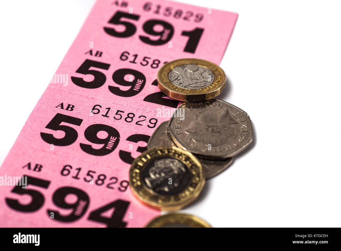 Raffle tickets ticket strip hi-res stock photography and images - Alamy