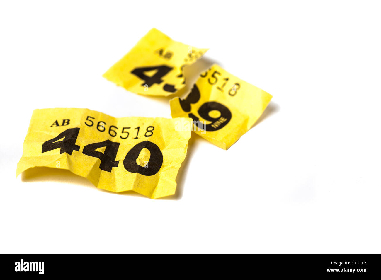 Raffle tickets ticket strip hi-res stock photography and images - Alamy