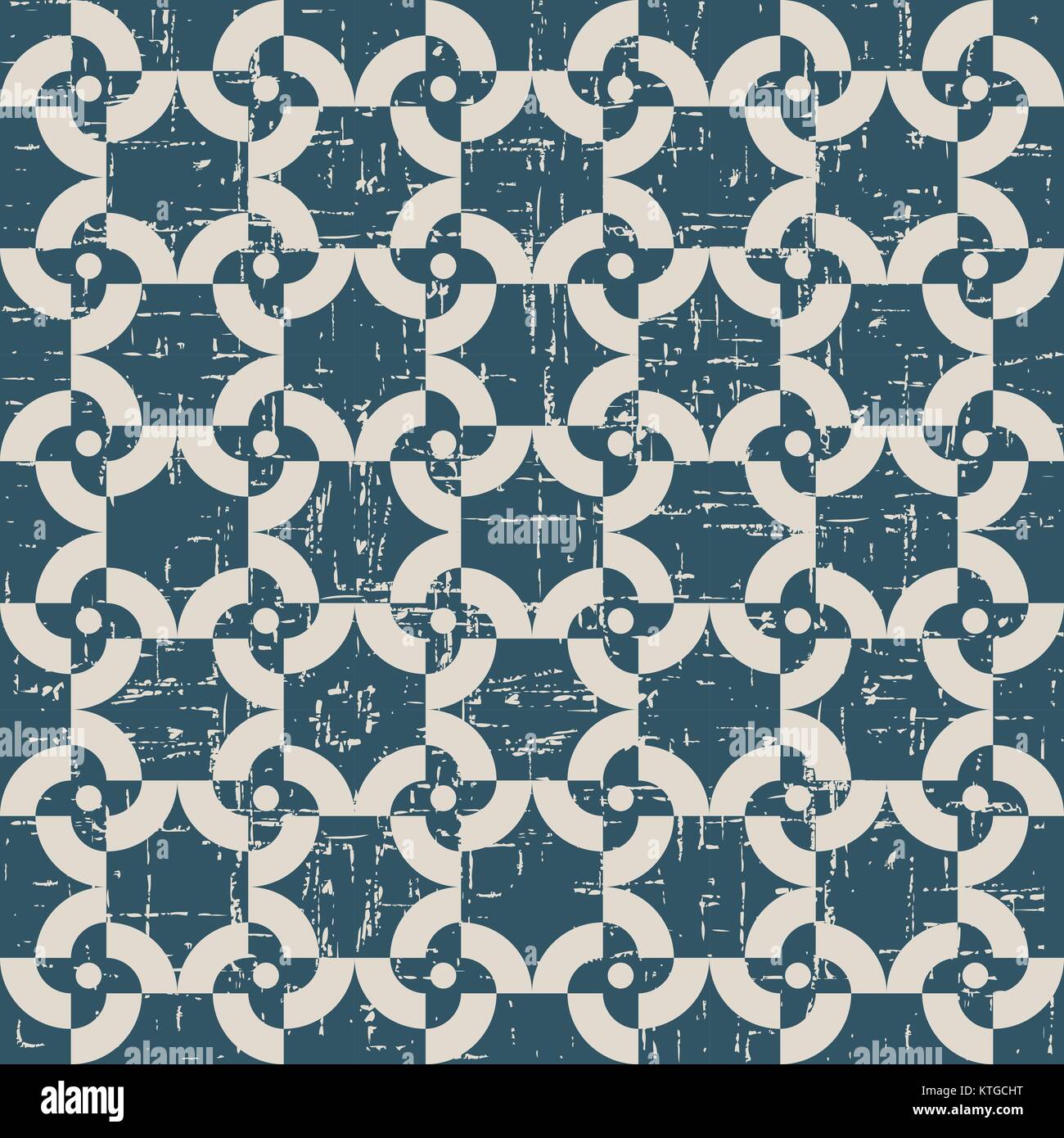 Seamless retro worn out background round spiral flower Stock Vector ...
