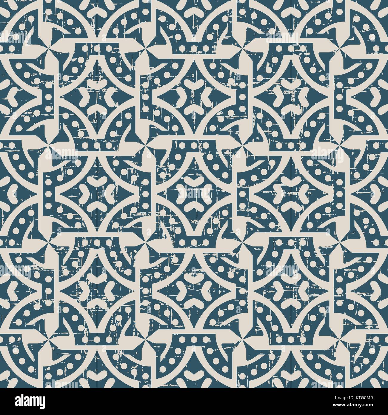 Seamless retro worn out background round dot spiral circle Stock Vector ...