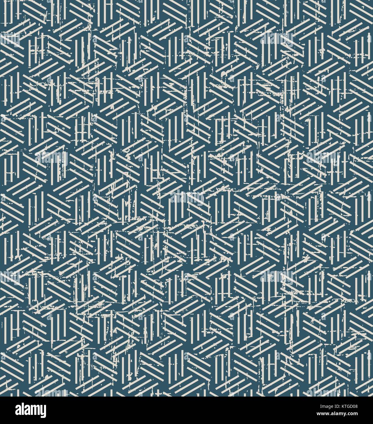 Seamless retro worn out background 3D line box pattern Stock Vector ...