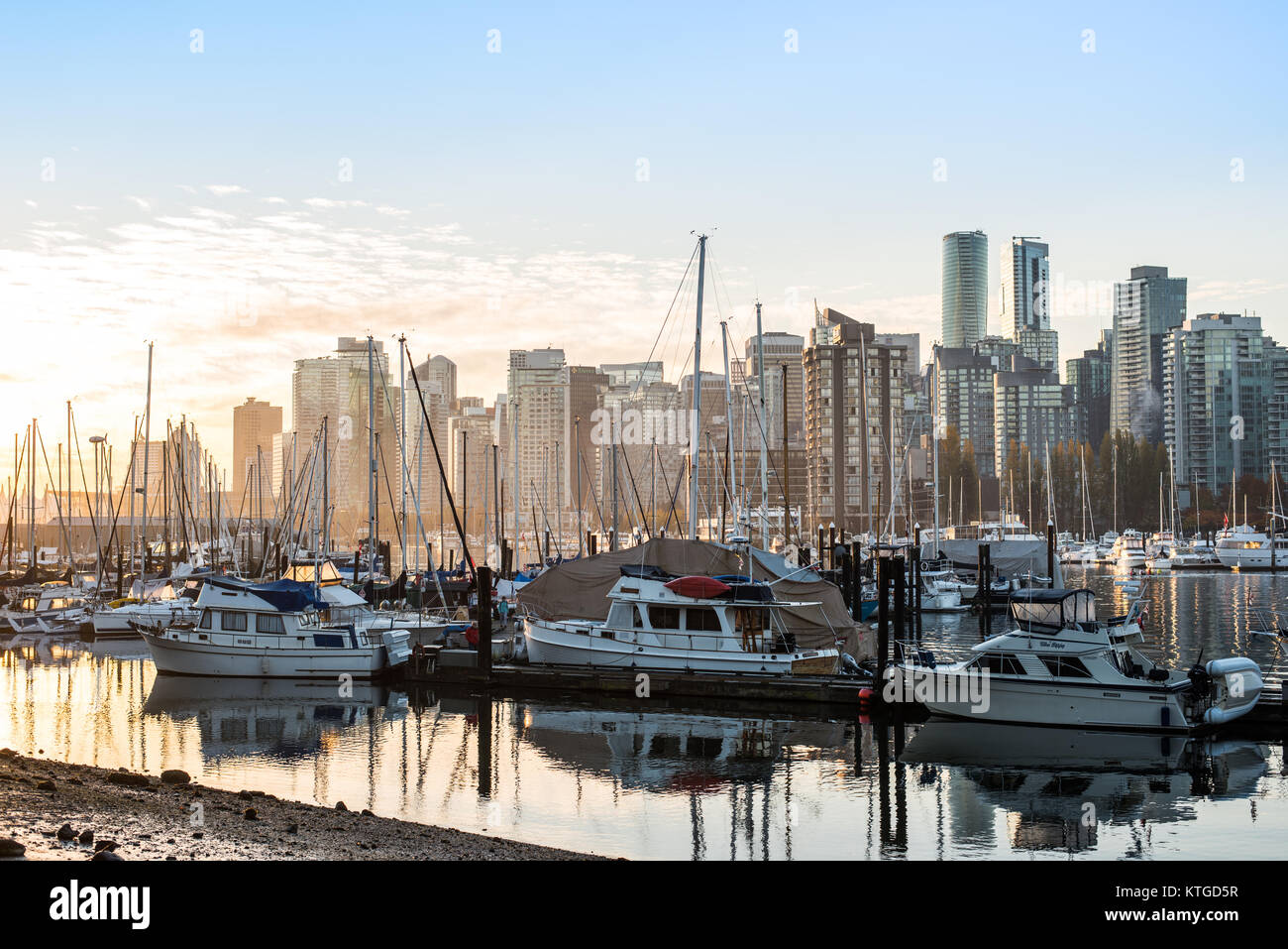 Fall in Vancouver Stanley Park Stock Photo - Alamy