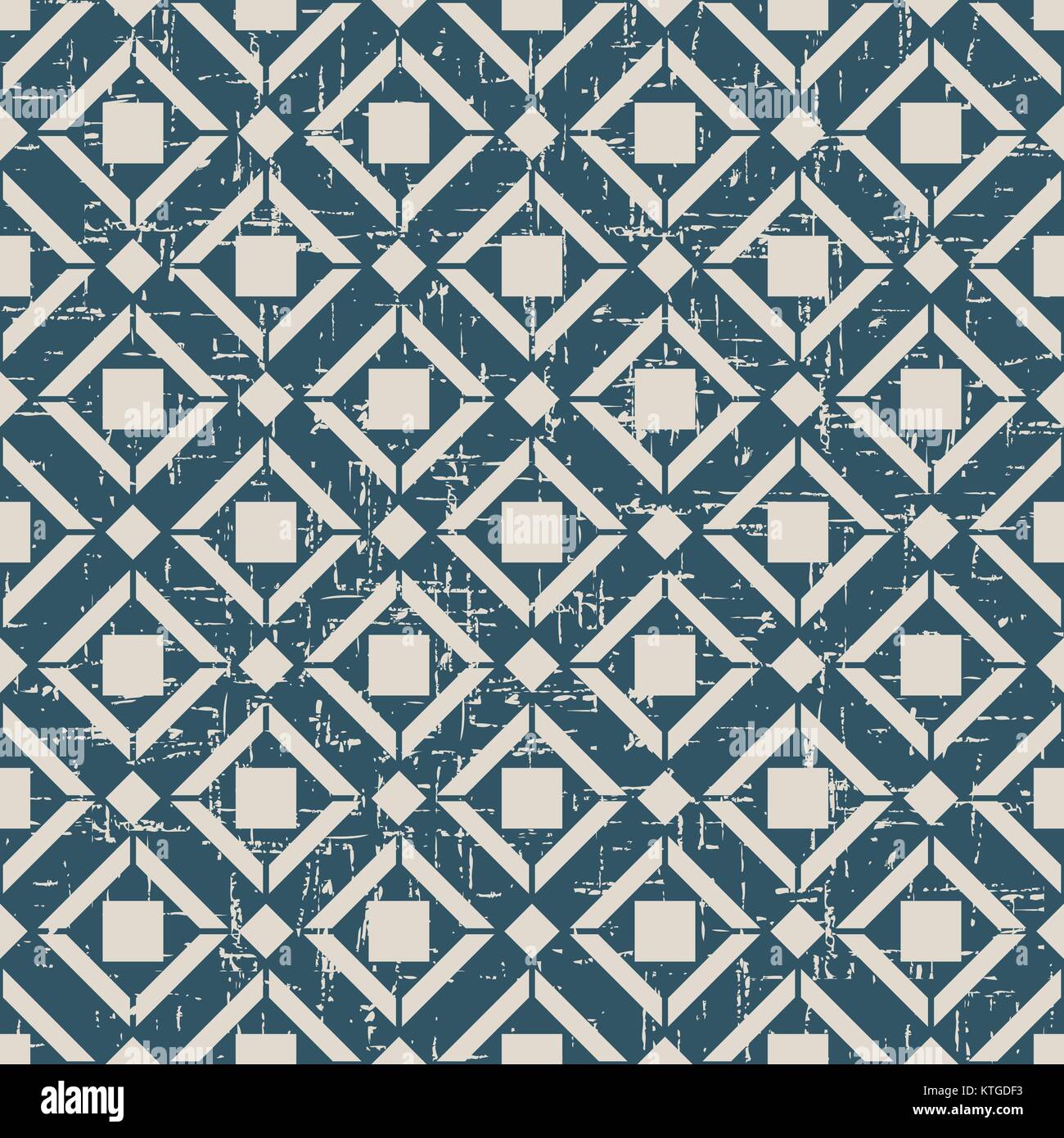 Seamless retro worn out background square check cross kaleidoscope Stock Vector Image & Art - Alamy
