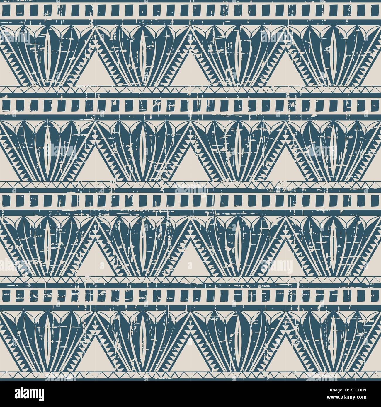 Seamless retro worn out background sawtooth triangle geometry Stock ...