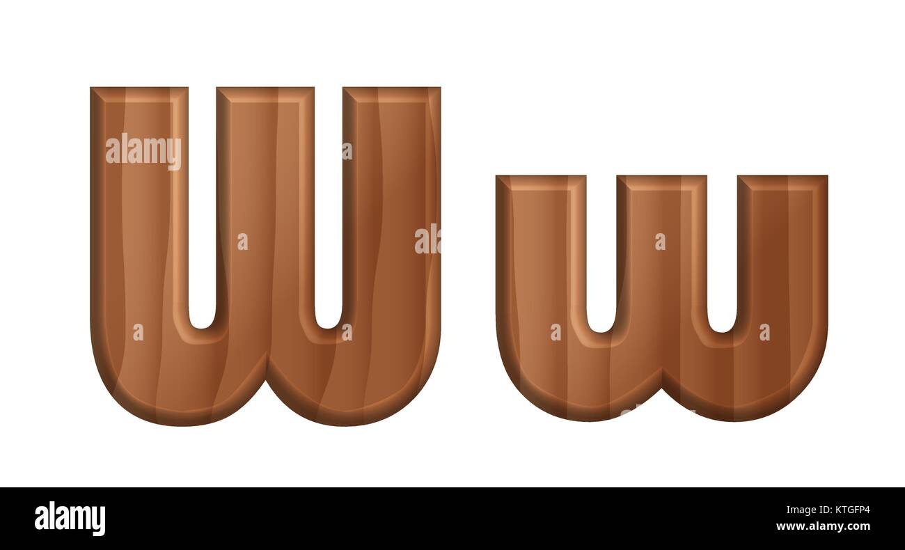 Nature wooden texture font upper case and lower case alphabet Stock ...