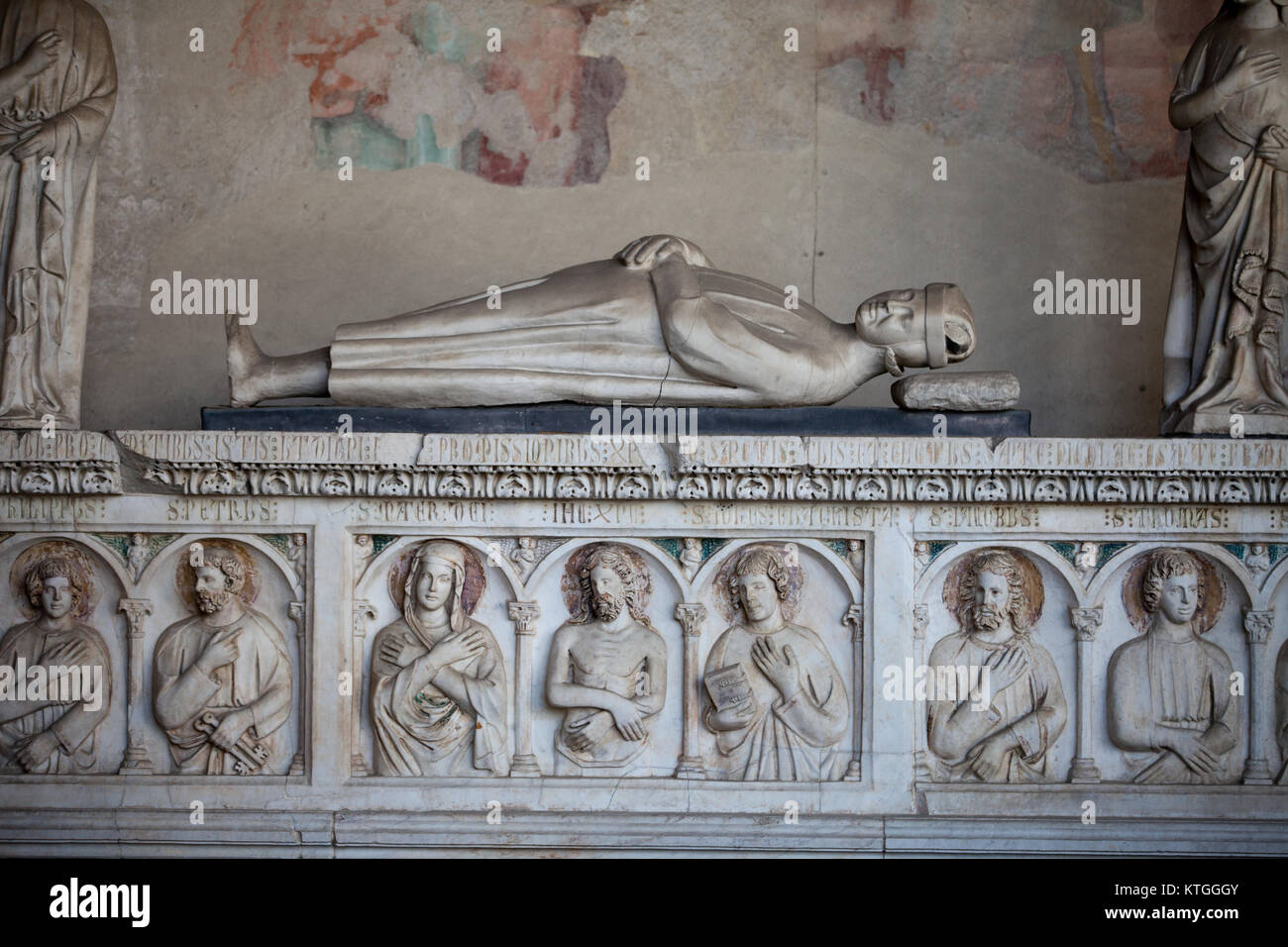 Pisa - Camposanto - Cemetery was constructed in 1278 to house the ...