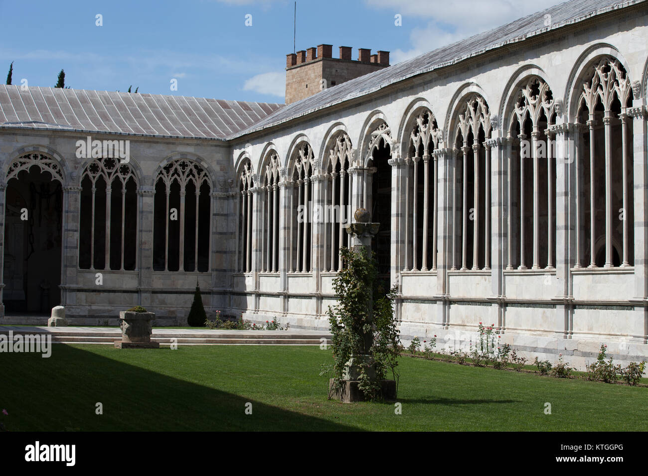 Pisa - Camposanto - Cemetery was constructed in 1278 to house the ...