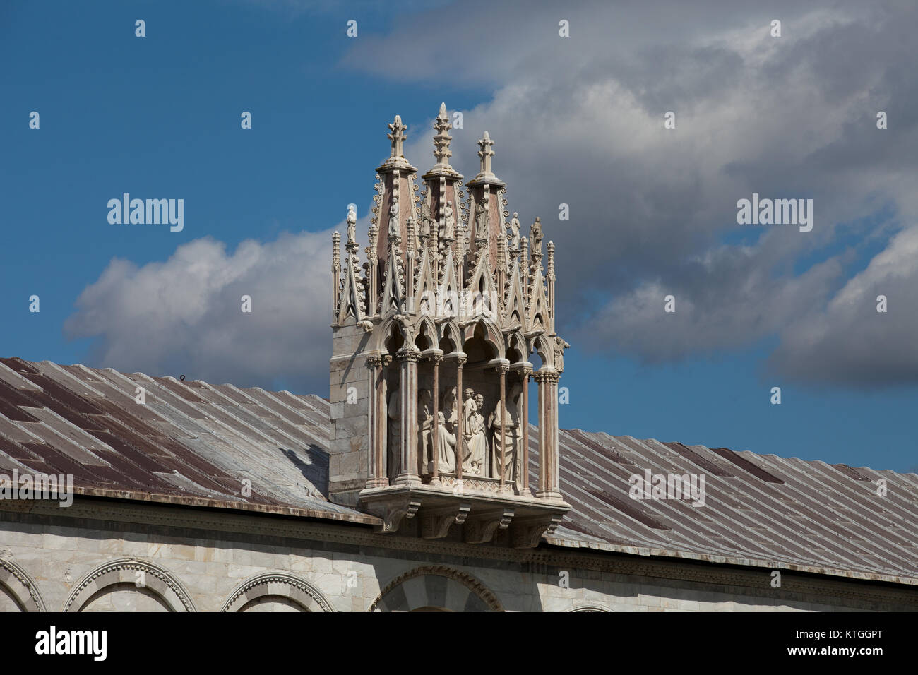Pisa - Camposanto - Cemetery was constructed in 1278 to house the ...