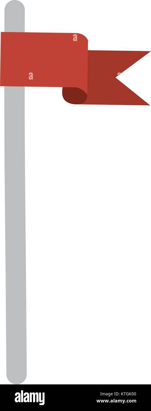 flag position isolated icon vector illustration design Stock Vector ...