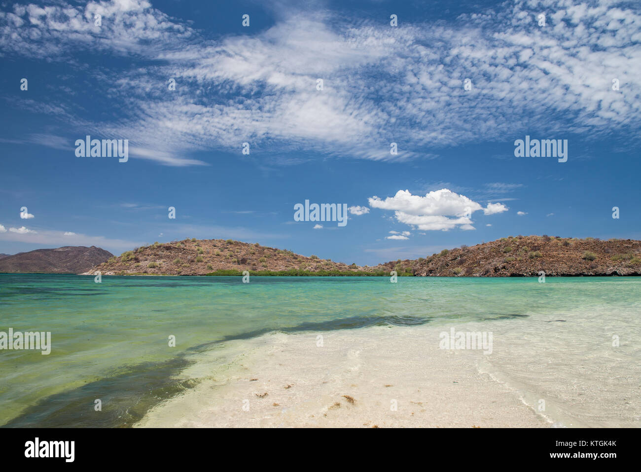 landscapes of bahia concepcion baja california sur mexico Stock Photo ...