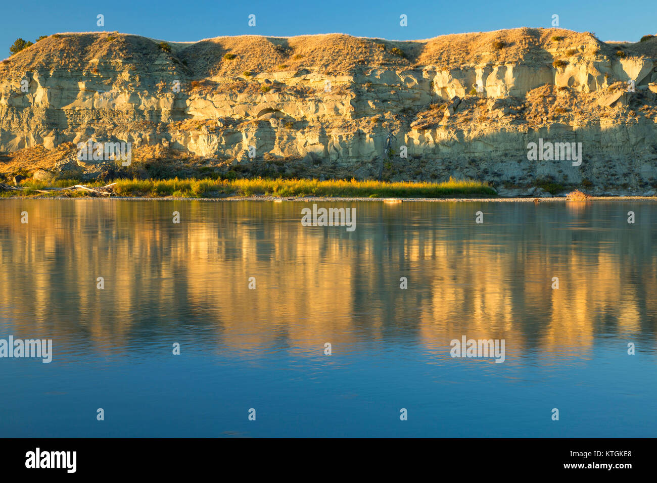 Yellowstone River, Captain Clark Fishing Access Site, Yellowstone ...