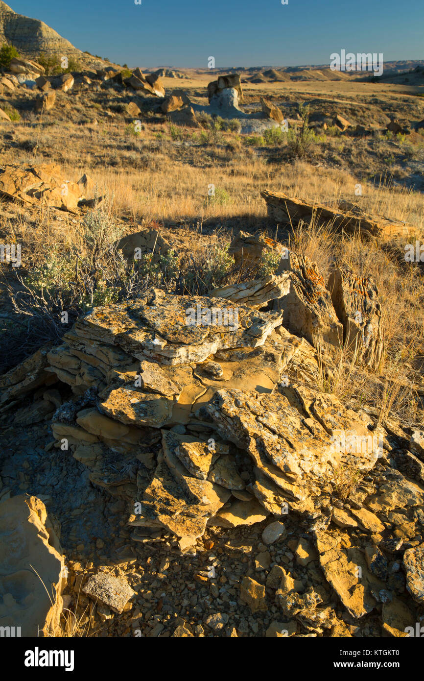 Terry Badlands, Terry Badlands Wilderness Study Area, Montana Stock ...