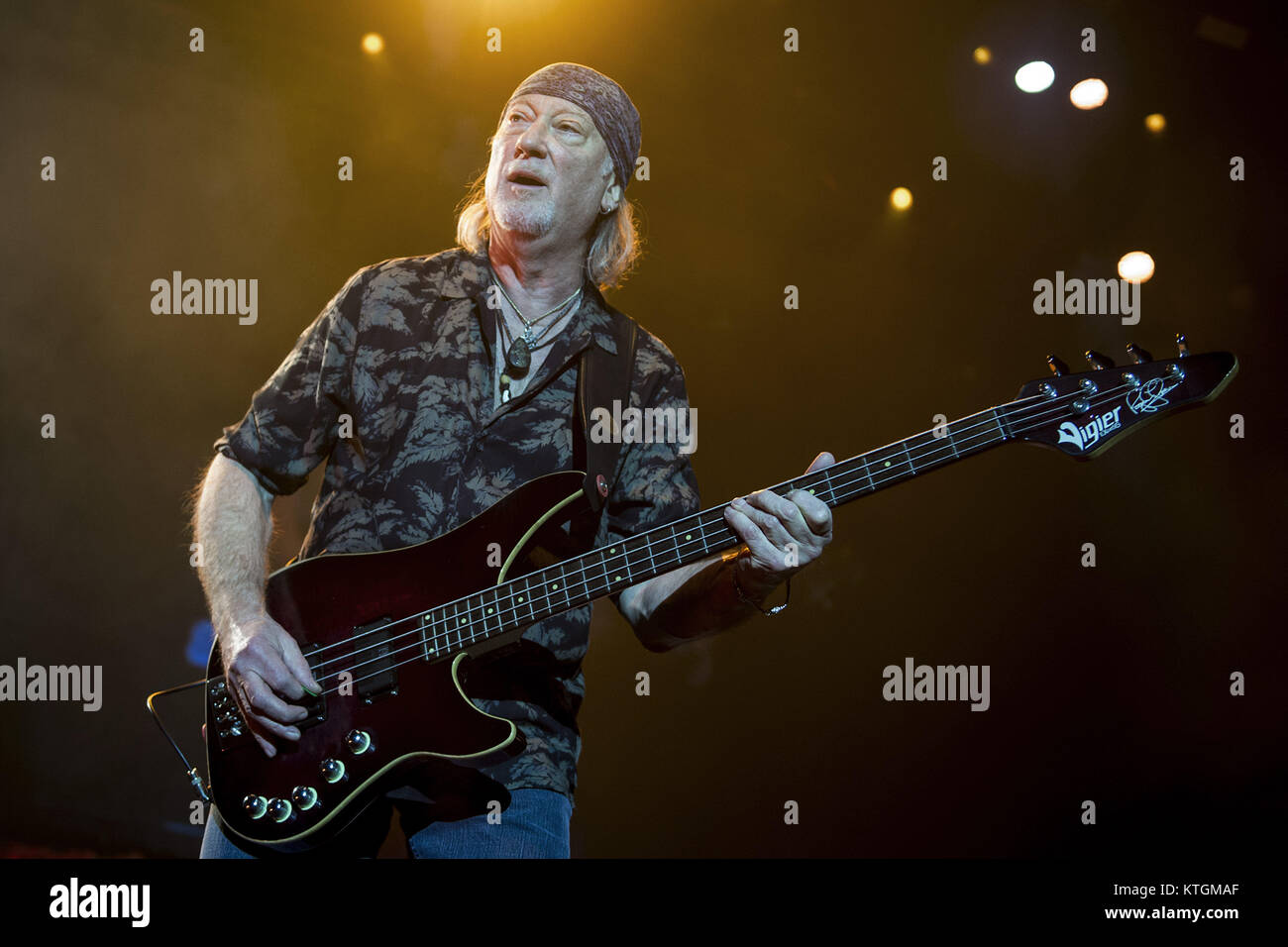 Deep Purple perform at the O2 Arena Featuring: Roger Glover Where ...