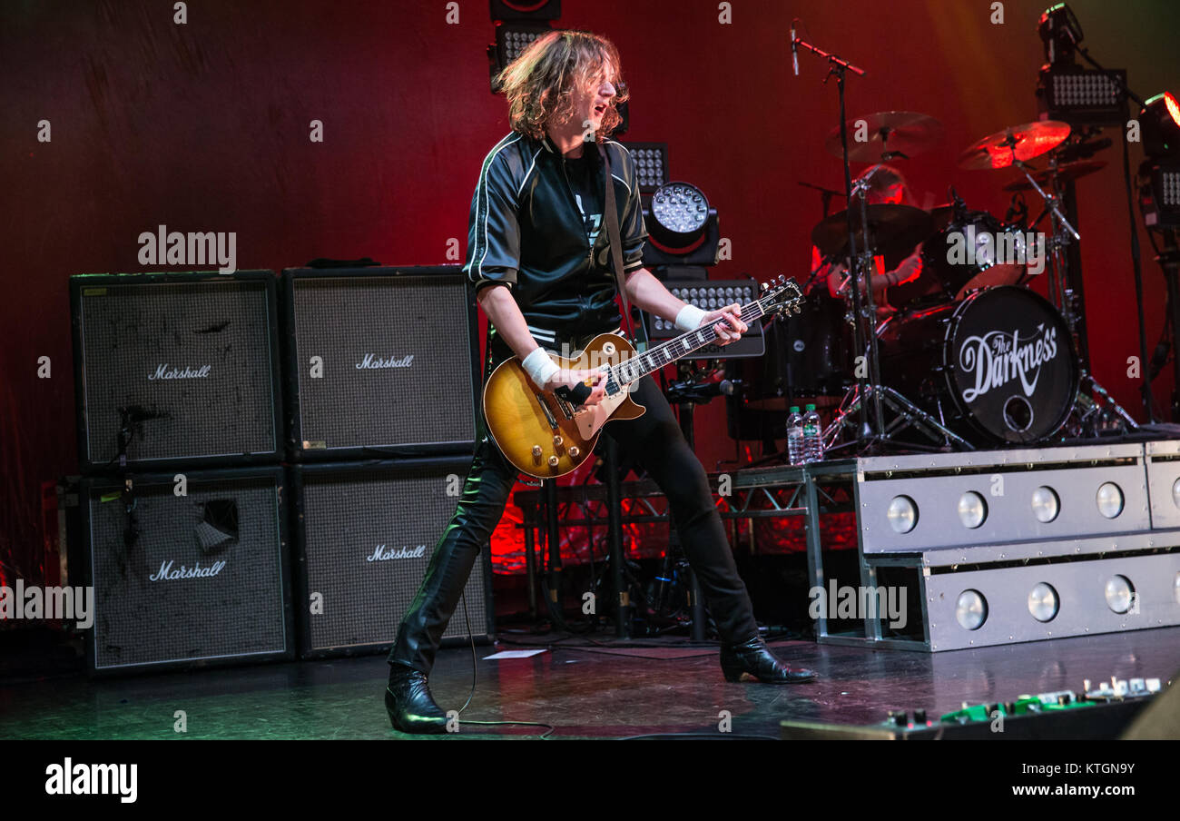 The Darkness performing live on stage at the O2 Guildhall Southampton ...