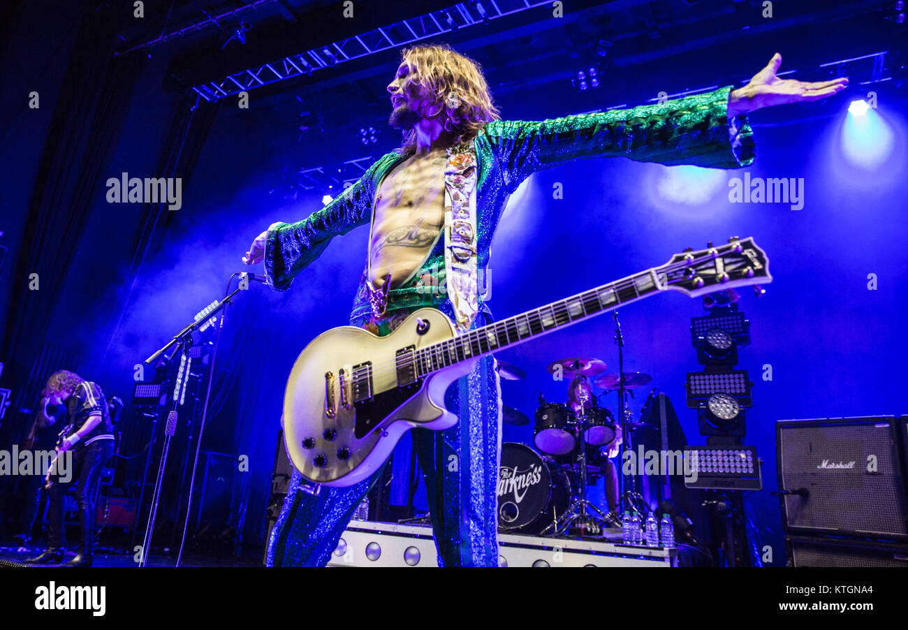The Darkness performing live on stage at the O2 Guildhall Southampton ...