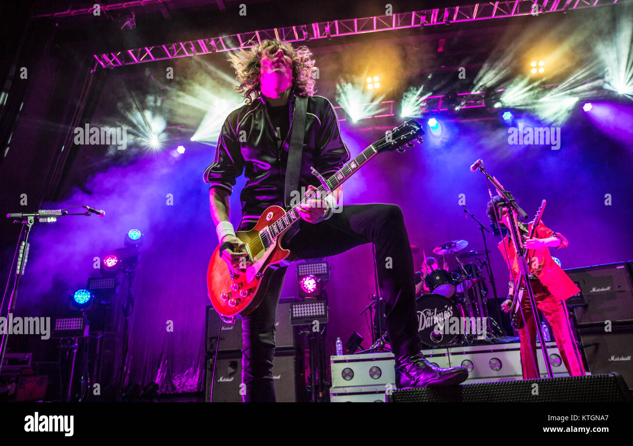 The Darkness performing live on stage at the O2 Guildhall Southampton ...