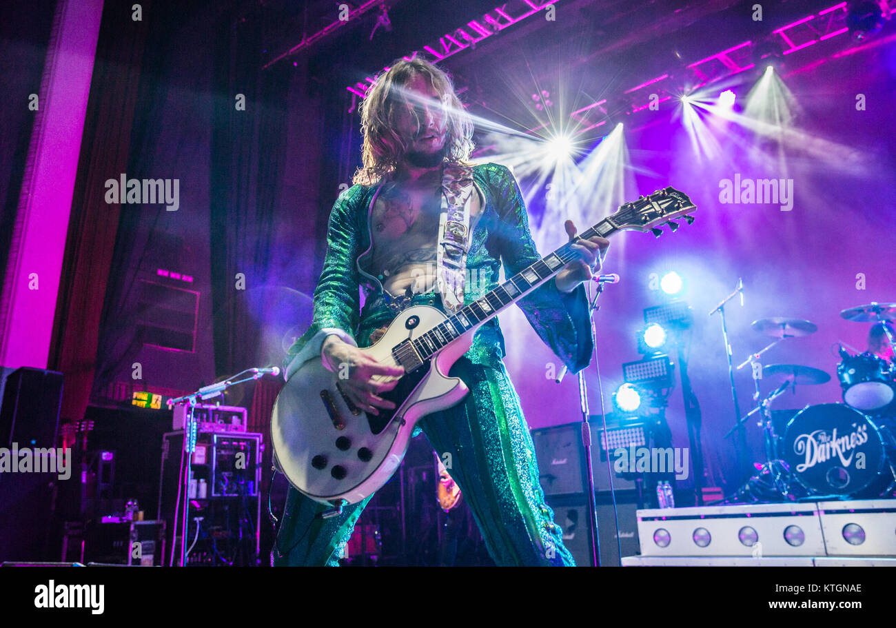 The Darkness performing live on stage at the O2 Guildhall Southampton ...