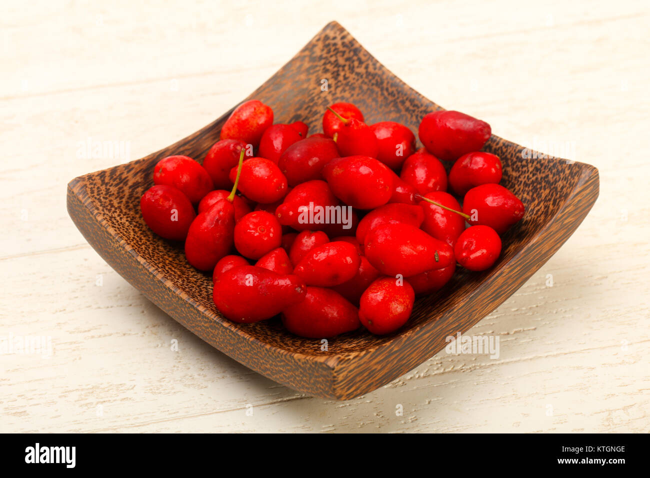 The cornel fruit Stock Photo - Alamy