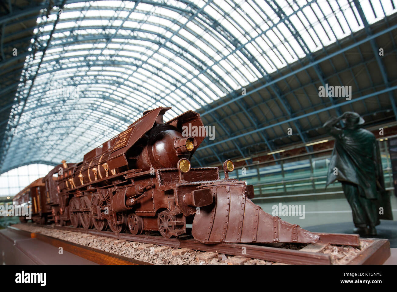 A 10ft chocolate train, inspired by the famed Orient Express, has been ...
