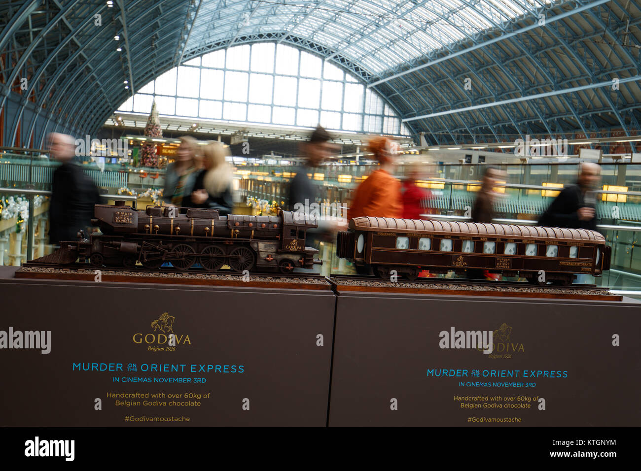 A 10ft chocolate train, inspired by the famed Orient Express, has been ...