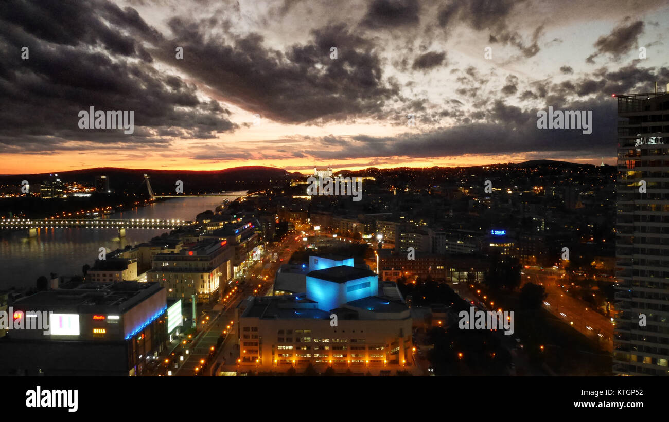 Skyline bratislava hi-res stock photography and images - Alamy