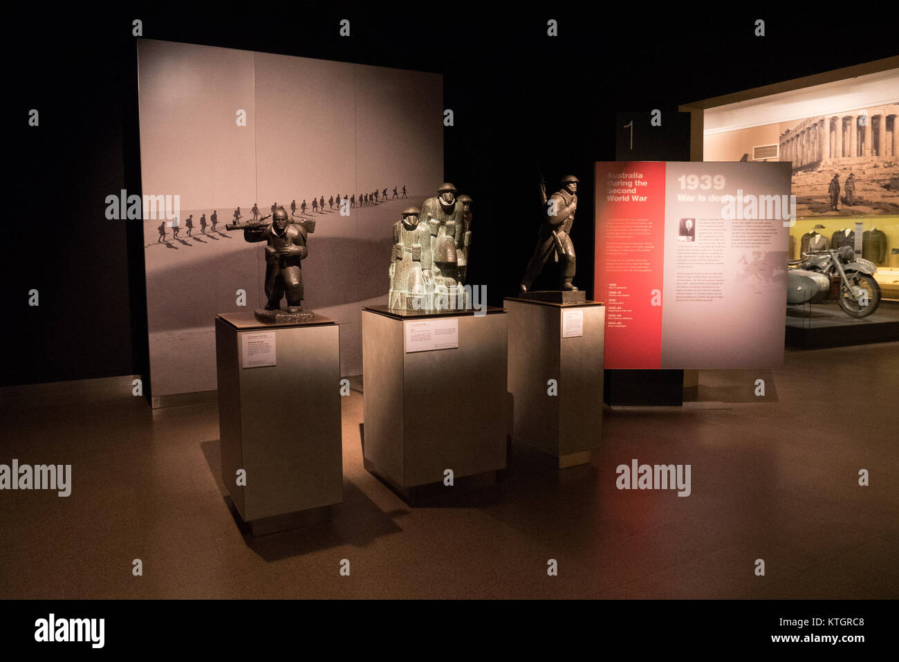 australian war memorial museum canberra australia Stock Photo - Alamy