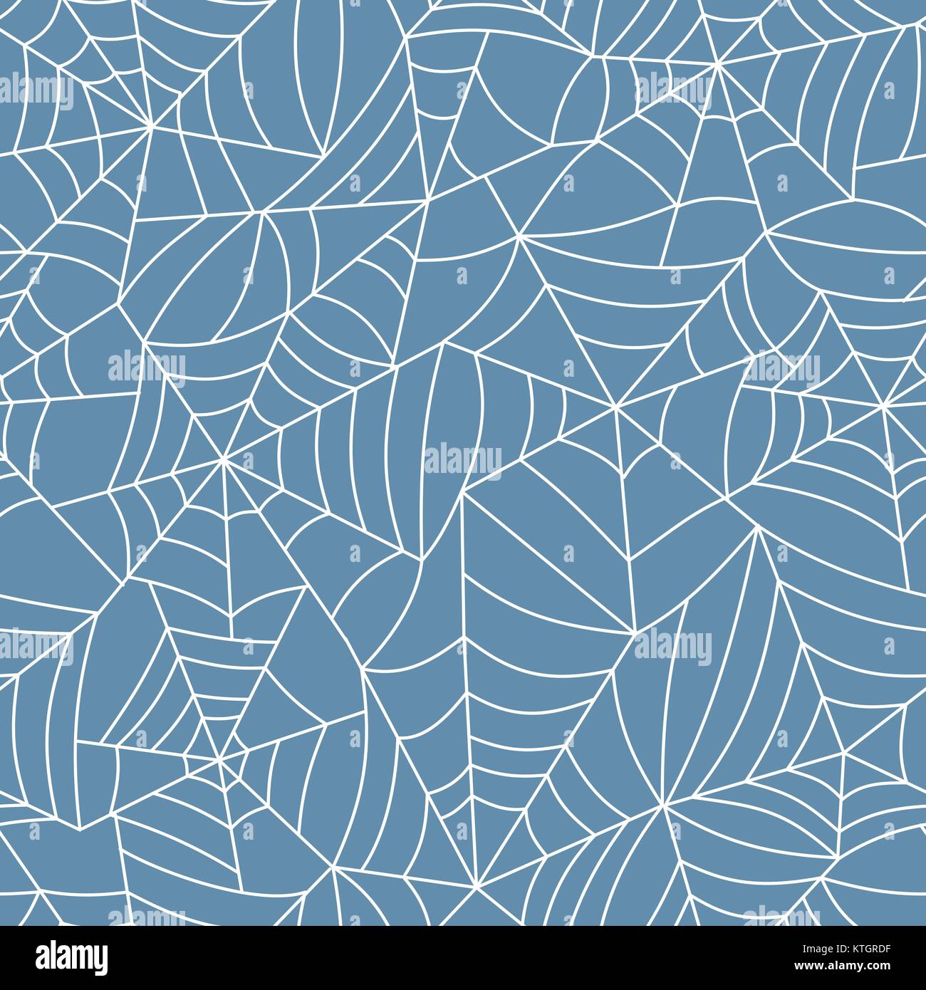 Spider web seamless pattern. White cobweb flat design vector illustration color background ...