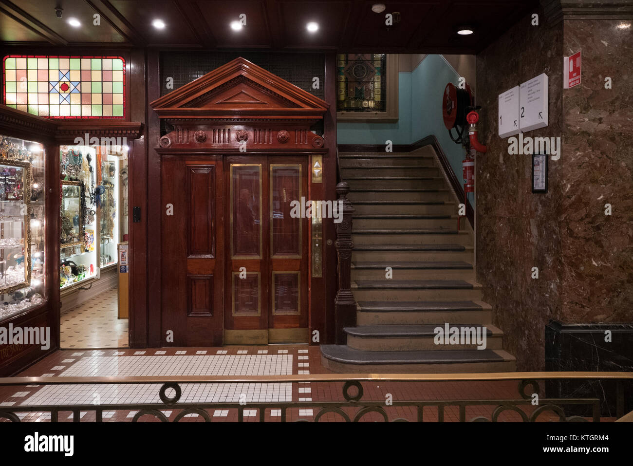 strand arcade is a historic shopping mall in sydney Stock Photo - Alamy